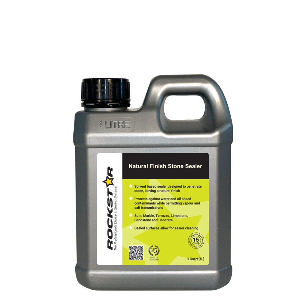 Natural Finish Stone Sealer - Rockstar Sealing
