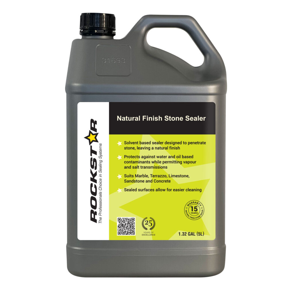 Natural Finish Stone Sealer - Rockstar Sealing